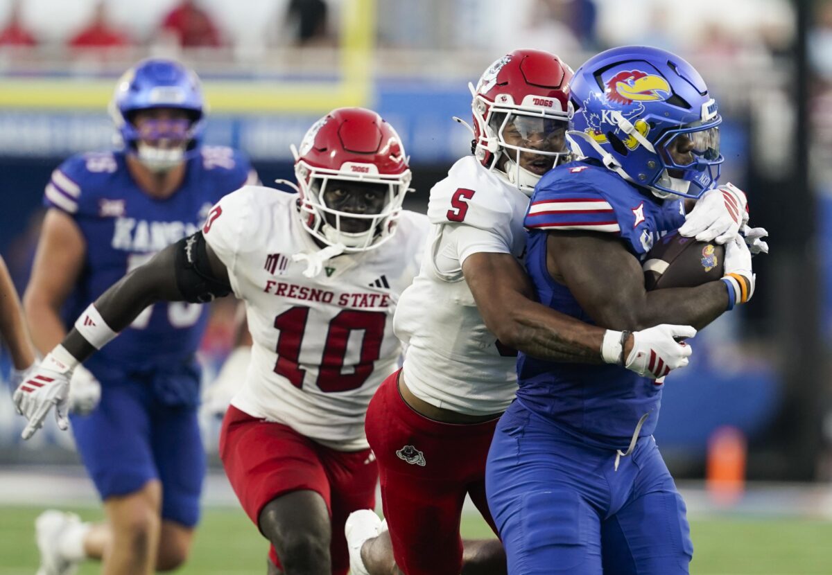 Photo Gallery: Kansas beats Fresno State in home opener - KU Sports